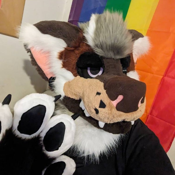 Anime Kigurumi Dark Angel Fursuit Mask - Etsy