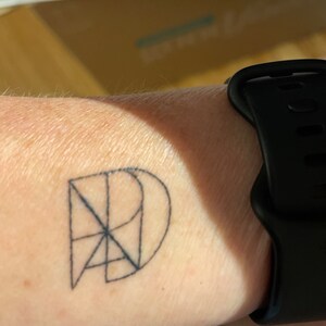 Custom Name Logo Design. Personalised Minimalistic Tattoo, Couples ...