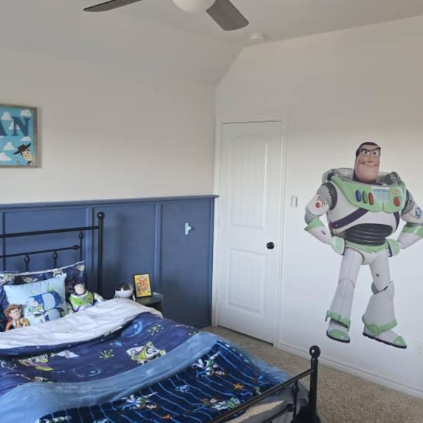 Buzz Lightyear Inspired Decal,game Room Decal, Toy Story Decal, Buzz ...