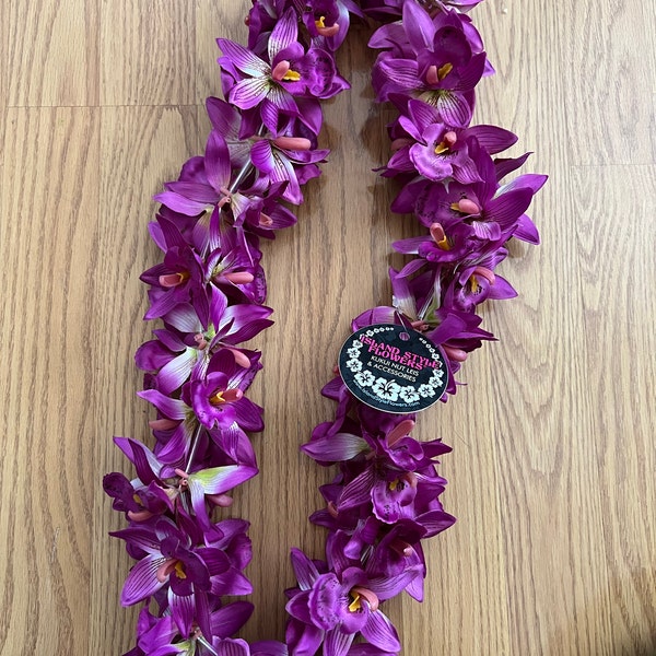 Class of 2024 Hawaiian Plumeria Flower Lei Fabric Flower Lei Graduation ...