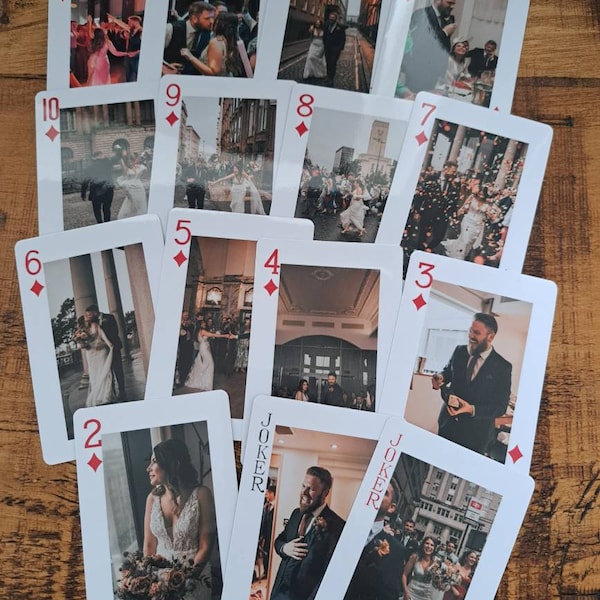 Custom Playing Cards, Personalized Photo Album Alternative, Family ...