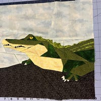 Rabbit Foundation Paper Piecing Block, FPP Quilting Sewing Pattern ...