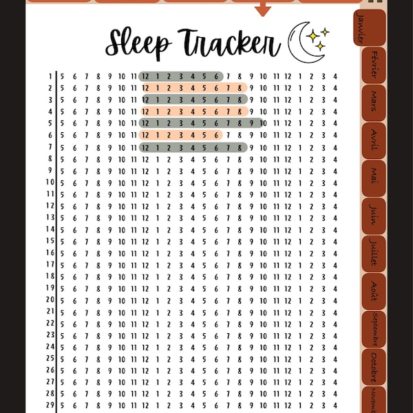 Anxiety Tracker PRINTABLE Journal Page Anxiety Log Habit Tracker ...