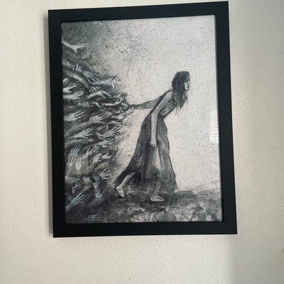 The Fates Art PRINT, Original Watercolor Illustration Artwork Greek ...