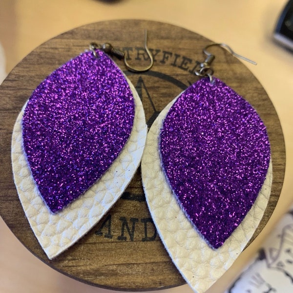 2 Football Earrings SVG Cut Files Commercial Use Instant Download ...