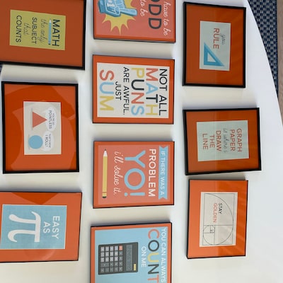 Science Classroom Poster Set, Printable Gallery Wall Art, Funny Stem ...