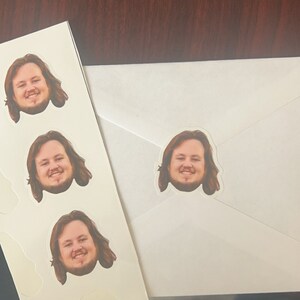 Custom Face Stickers, Personalized Stickers, Custom Party Favors, 30th ...