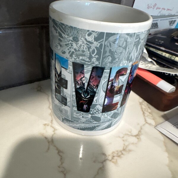 Personalized Name Marvel Gifts for Men Avengers Coffee Mug Customized ...