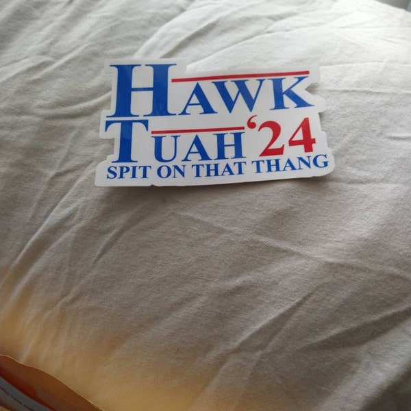 Hawk Tuah Vinyl Sticker Decal, High QUALITY Cars, Diesel Trucks Windows ...