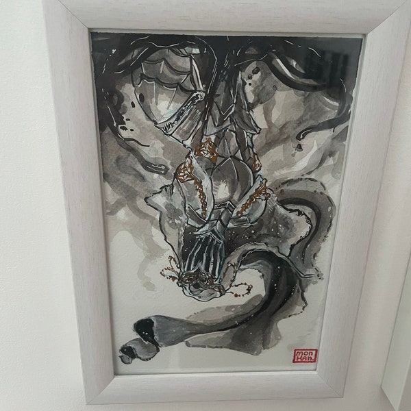 BLOODBORNE ORIGINAL ART 2021 - Micolash, Host of Nightmare - (appr. A5 ...