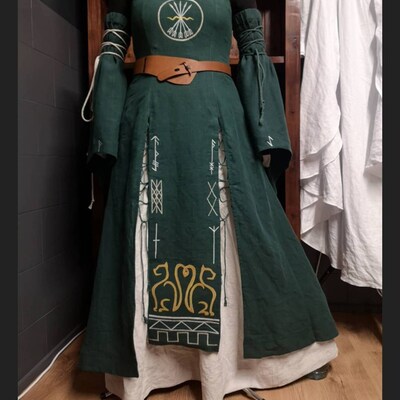 SVEND Viking Shirt, Viking Tunic, Renaissance Fair Outfit Men, Ren ...