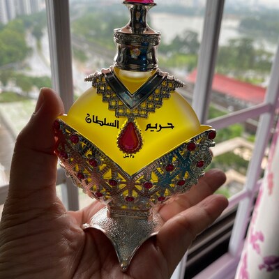 Rasha Gold Arabian Perfume Oil Sweet-floral Woody Scent by Khadlaj ...