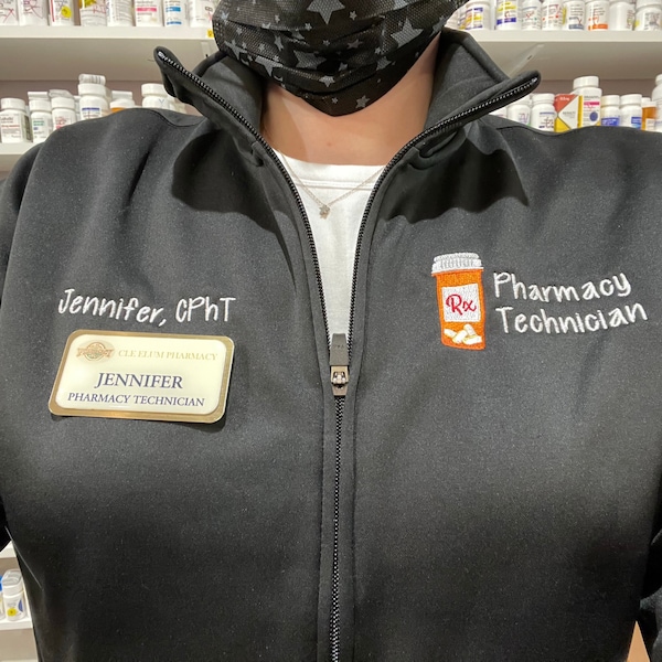 Pharmacy Tech Jacket | Pharmacy Technician Jacket | Pharm Tech | Cpht ...