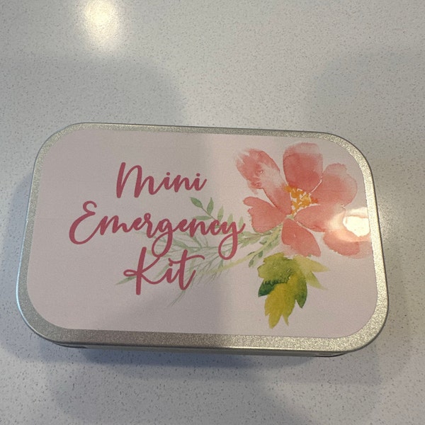 READY to SHIP Mini-emergency Kit Filled for the Last Minute Emergency ...