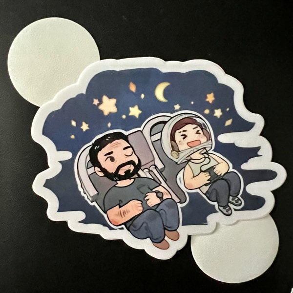 The Last of Us Part 2- TLOU Stickers (joel and Ellie) - Etsy