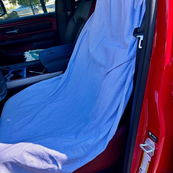 Car Seat Cover-protective Towel for the Car-all Natural Fabrics-turkish ...