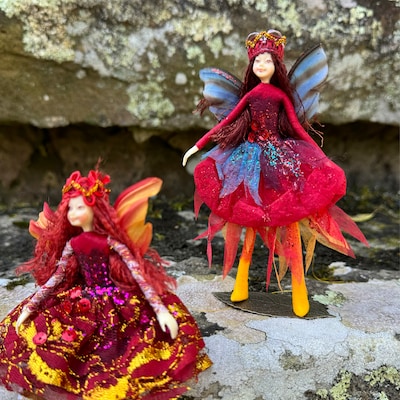 Fairy Doll HALA Bendable Fairy Posable Art Doll Unique Collectible ...