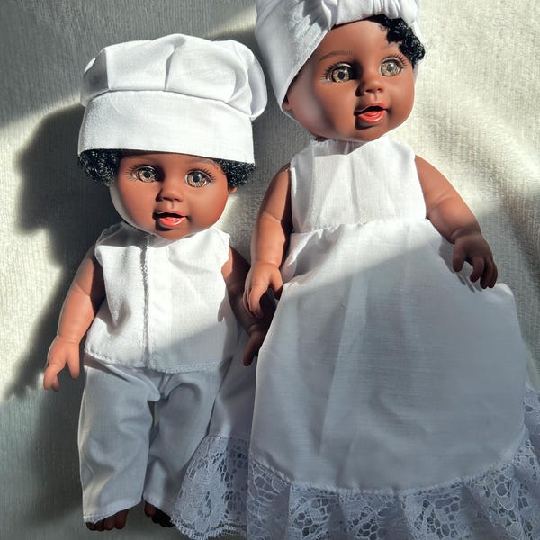 18in Spiritual Doll 9 Colors Gingham Dress - Etsy