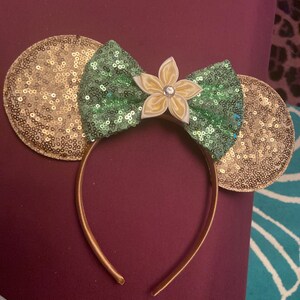 Tiana Princess & the Frog Inspired Minnie Mouse Princess Tiana - Etsy