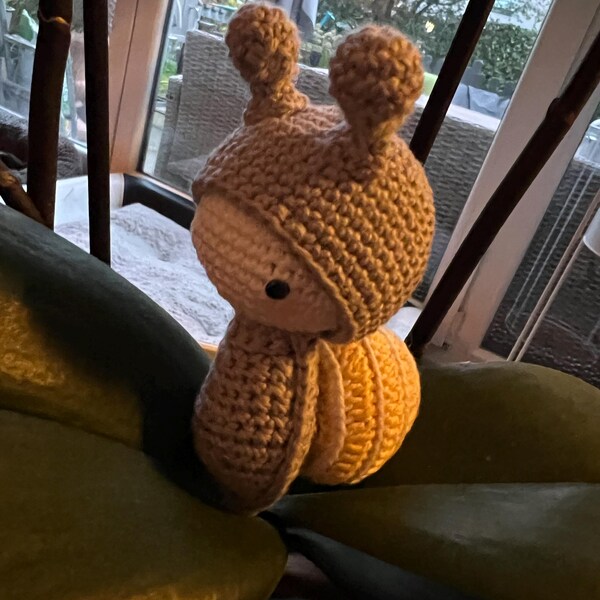 Crochet Pattern Lalylala STAG BEETLE Amigurumi Diy Larva Plus ...