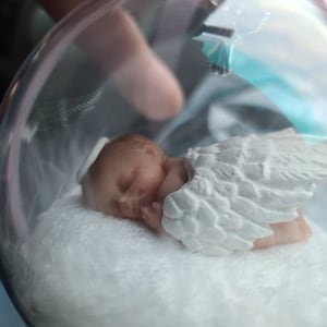 Handmade Ooak Polymer Fimo Clay Baby Bauble Baby Shower Gift - Etsy