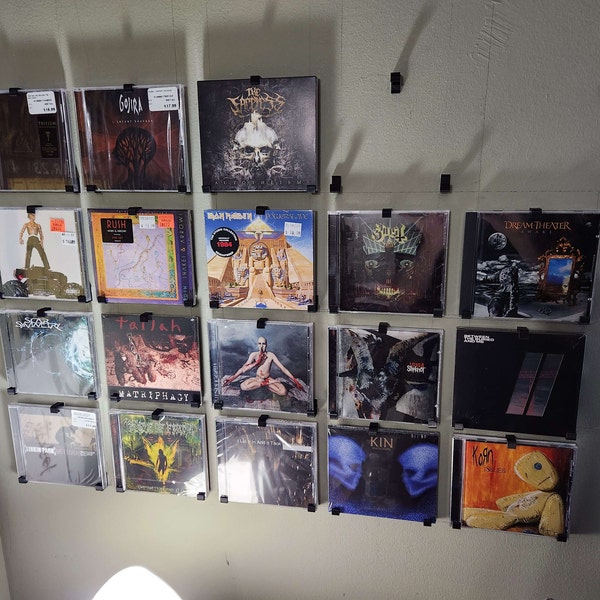 Minimalist CD Wall Mounts - Etsy