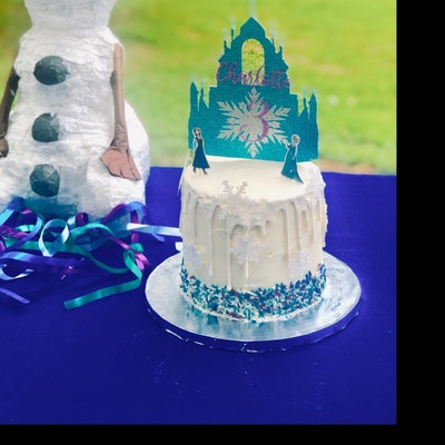 Frozen Castle Cake Topper - Etsy