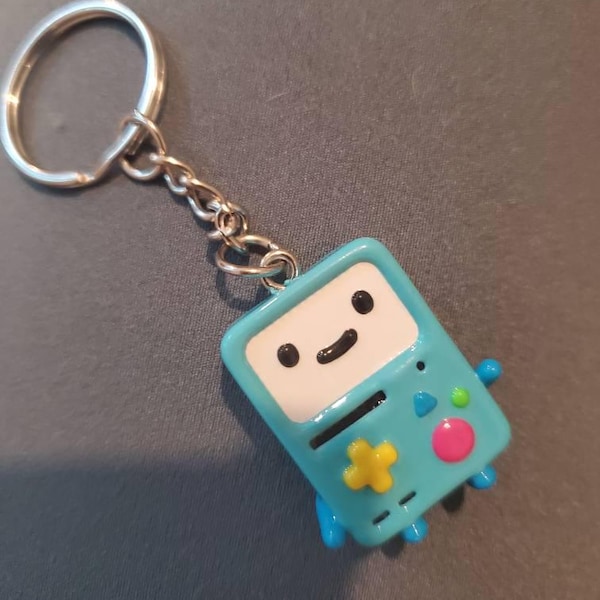 Adventure Time Inspired BMO Keychain - Etsy