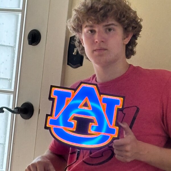 Sam Houston State University Bearkat Paw LED Neon Sign 20 W X 16.6 H ...