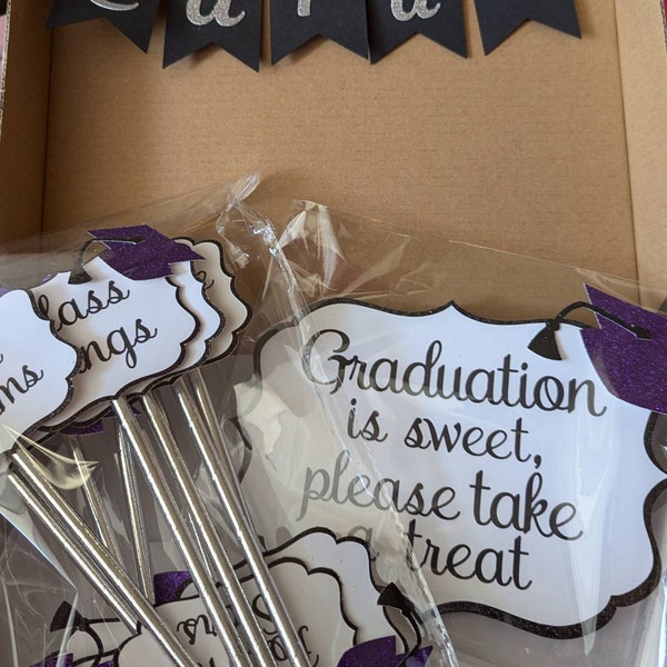 Graduation Candy Buffet Labels - Graduation Party Decoration - Candy ...