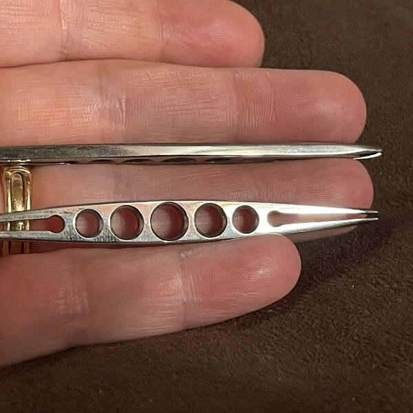 Tatting Shuttle Olive Leaf Bobbin With Pick - Etsy