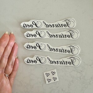 Customized Temporary Tattoos Fake Tattoos Your Words Set of 2 - Etsy