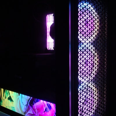 Custom Rgb Pc Case Light Decoration Board Panel Water Cooling Pc Decor ...