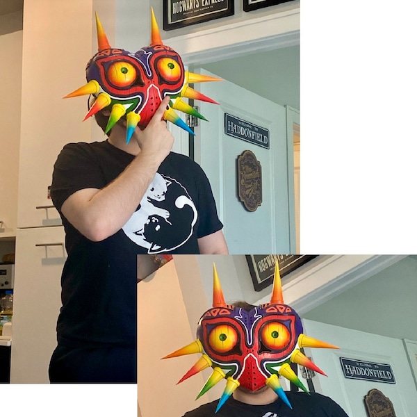 Majora's Mask - New HQ Detailed Wearable Mask | Hand Painted Cosplay ...