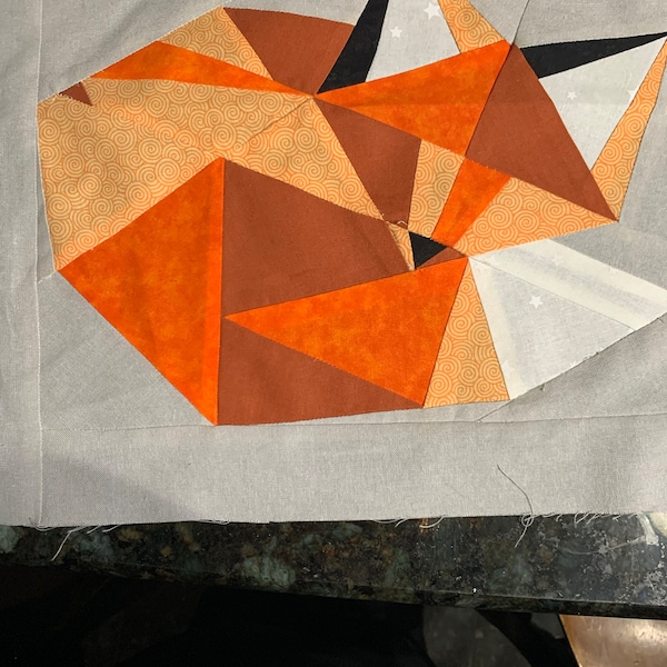 Gemstone Paper Piecing Pattern - Teardrop Cut - Jewel Quilting Pattern ...