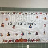 Thanksgiving Bulletin Board Kit & Student Activity - Etsy Canada