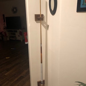 Pool Cue Rack Maple and Purpleheart Multiple Sizes 2 - Etsy