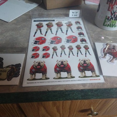 UGA Georgia Bulldogs Decal Sticker: Uga X Mascot Endzone Premium Photo ...