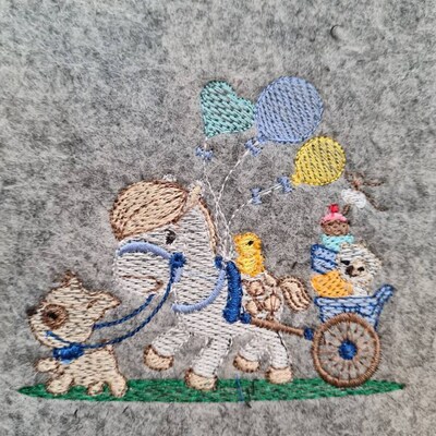 Cute Horse Embroidery Designs, Baby Embroidery Design Machine, Newborn ...