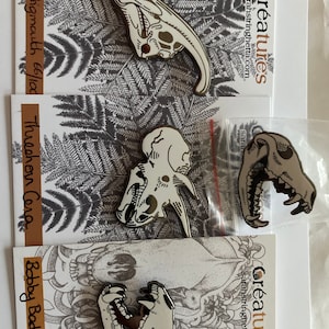 Bobby Badger - Enamel Pin - Badger Skull - Etsy