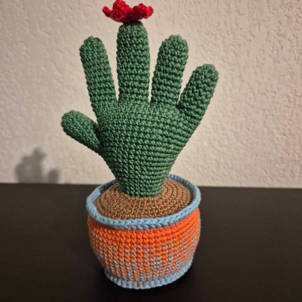 Cactus Hand CROCHET PATTERN / Amigurumi Cactus PDF English Pattern ...