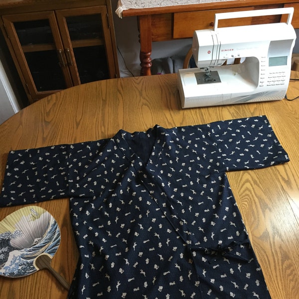 Unisex Jinbei Kimono Sewing Pattern | Japanese Loungewear (PDF) - Etsy