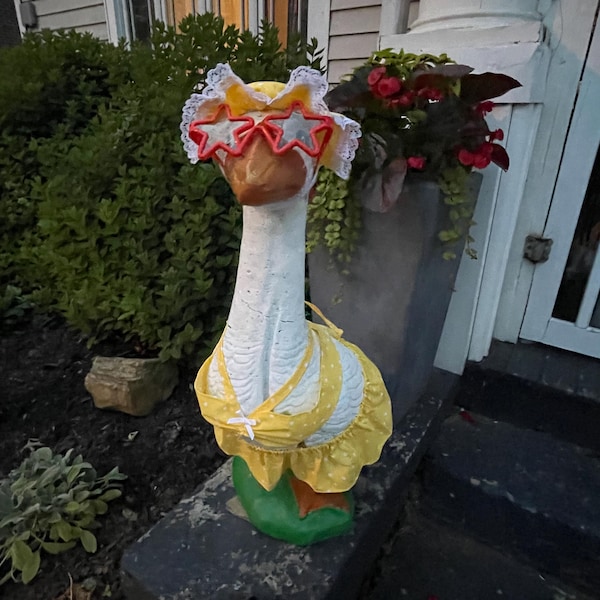 Pink Easter Bunny Porch Goose Outfit - Happy Easter - Fits 23 to 25 ...