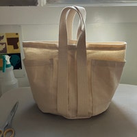 Caddy Tote | Bucket Bag | Canvas Bag | Sewing Pattern | Shopping Bag ...