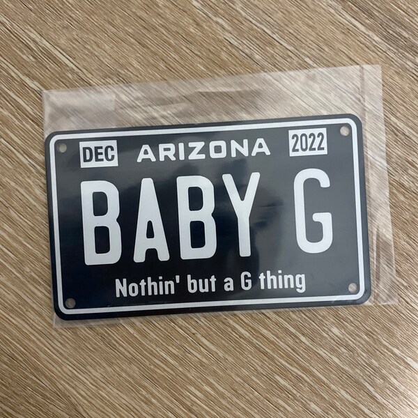 Custom Mini License Plate, Personalized for Your: Bike, Trike, Wagon ...