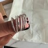 Sterling Silver Stacking Rings Set Stackable Ring Set 925 Silver ...