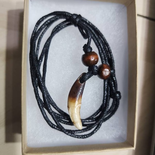 Wolf Tooth Necklace Wolf Teeth Necklace Wolf Necklace Wolf Tooth ...