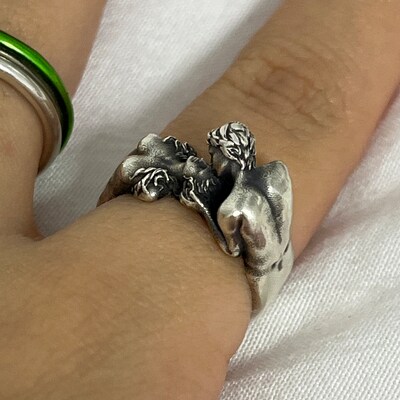 925 Sterling Silver Cthulhu Ring Handcrafted Lovecraft Inspired Design ...