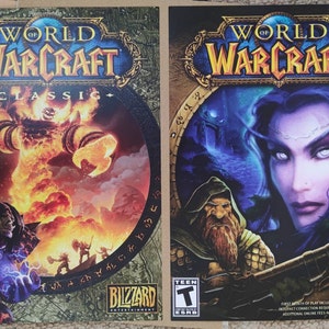 World of Warcraft Box Art Poster A4 297x210mm Blizzard, WOW - Etsy