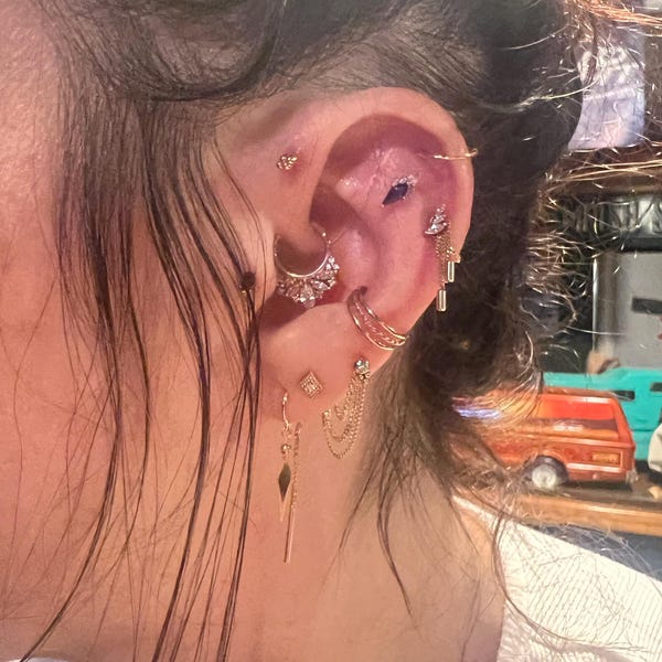 Delicate • Ear Cuff • Ear Cuffs • Gold Ear Cuffs • Ear Wrap • Silver Ear Cuff • Ear Wraps ...